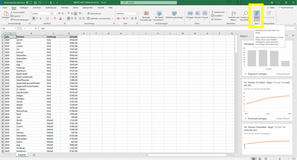 Künstliche Intelligenz in Office 365 - Teil 2: Excel - redIT